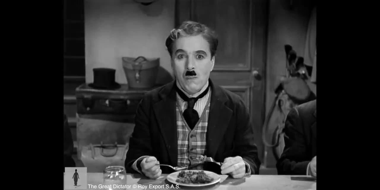 Charlie Chaplin - Pudding Scene | Charlie - One News Page VIDEO