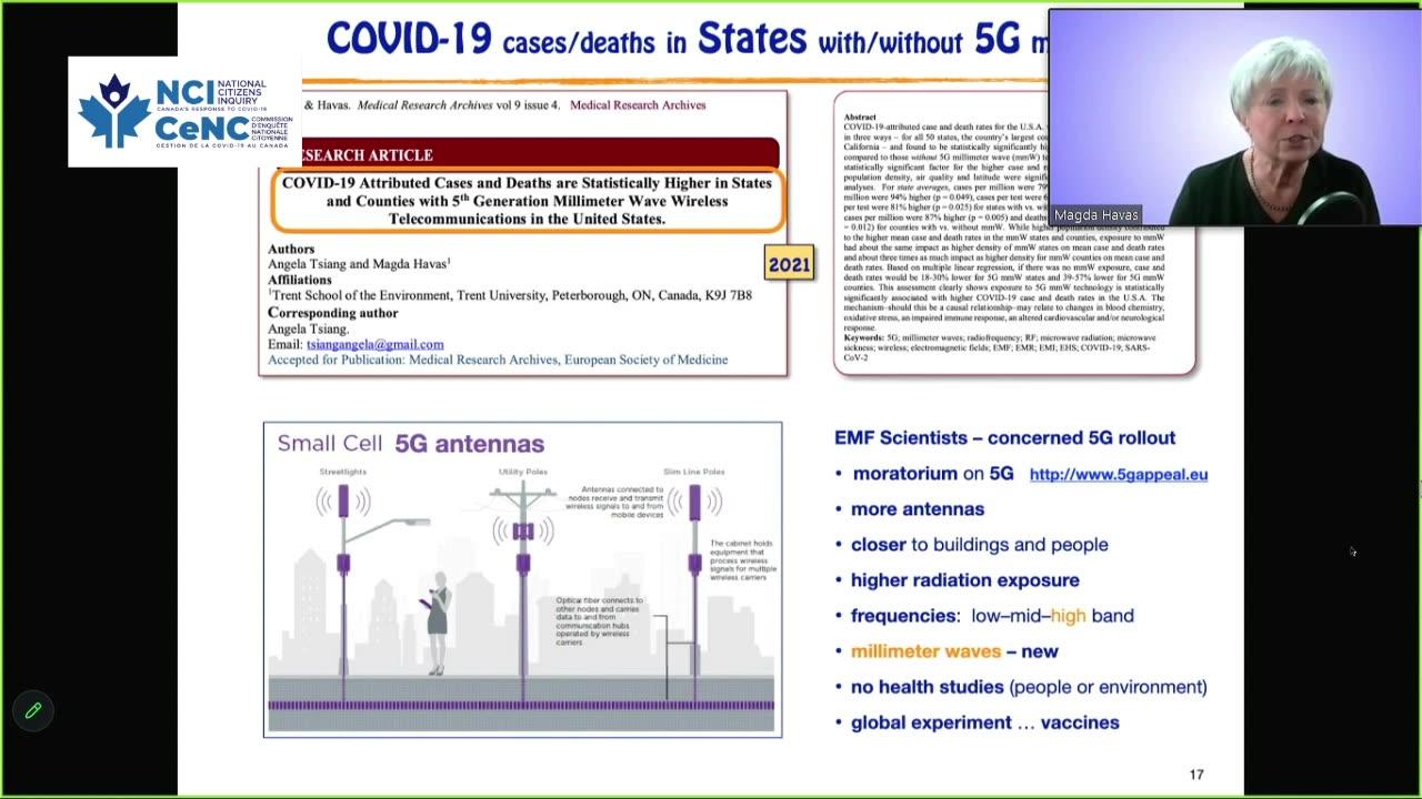 5G and COVID Symptoms: Dr. Magda Havas | - One News Page VIDEO