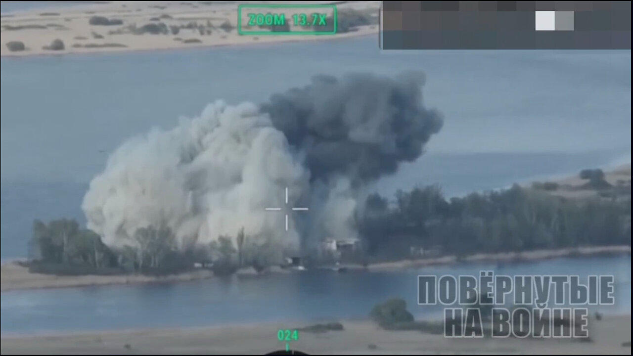 Islands near Kherson: Russian FAB-500 UMPCs - One News Page VIDEO