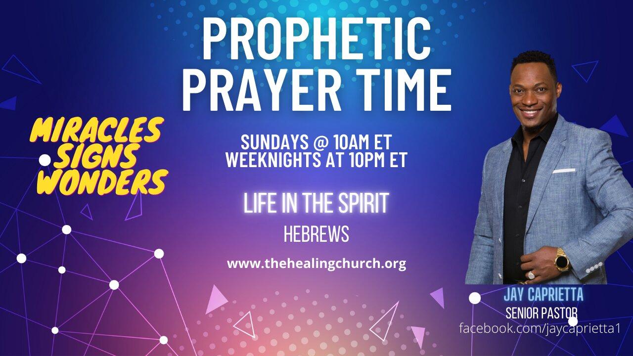 Hebrews 12 - Prophetic Prayer Time with Apostle - One News Page VIDEO