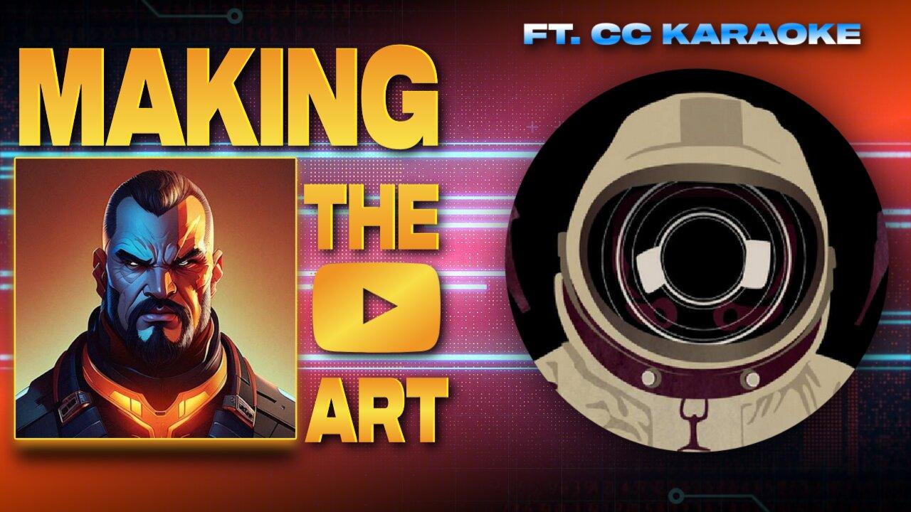 LIVE! - MAKING the Youtube Art ft @CCKaraoke - One News Page VIDEO