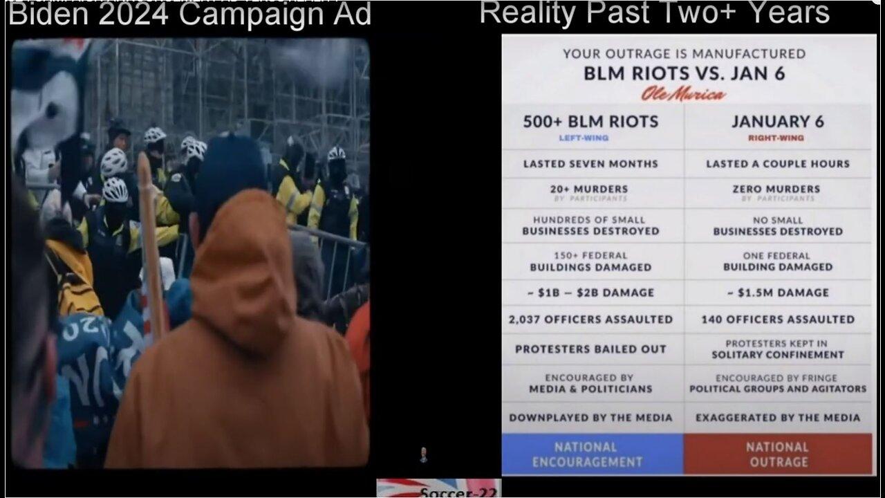 BIDEN 2024 CAMPAIGN ANNOUNCEMENT AD VERUS - One News Page VIDEO