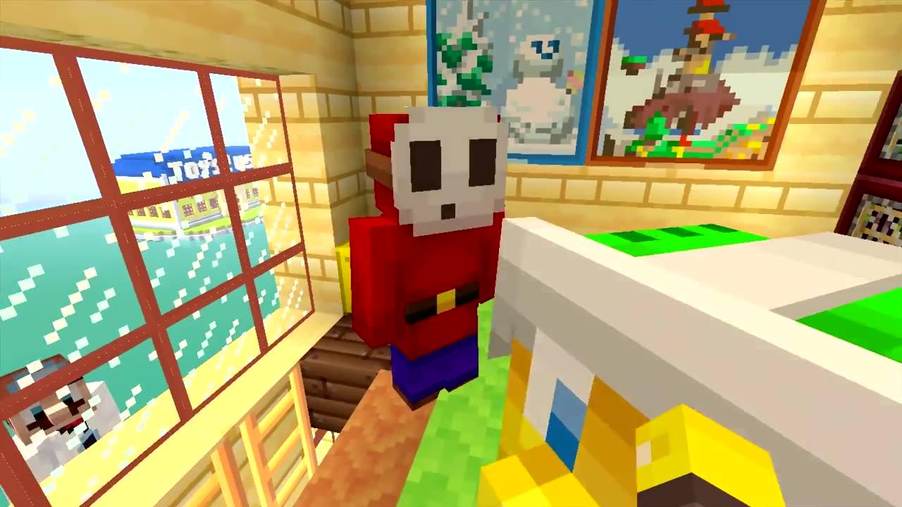 Minecraft Wii U - Nintendo Fun House - Bowser Jr - One News Page VIDEO