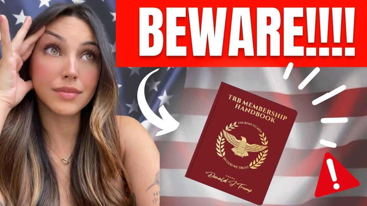 TRB MEMBERSHIP HANDBOOK - ⚠️ TRUTH REVEALED - One News Page VIDEO