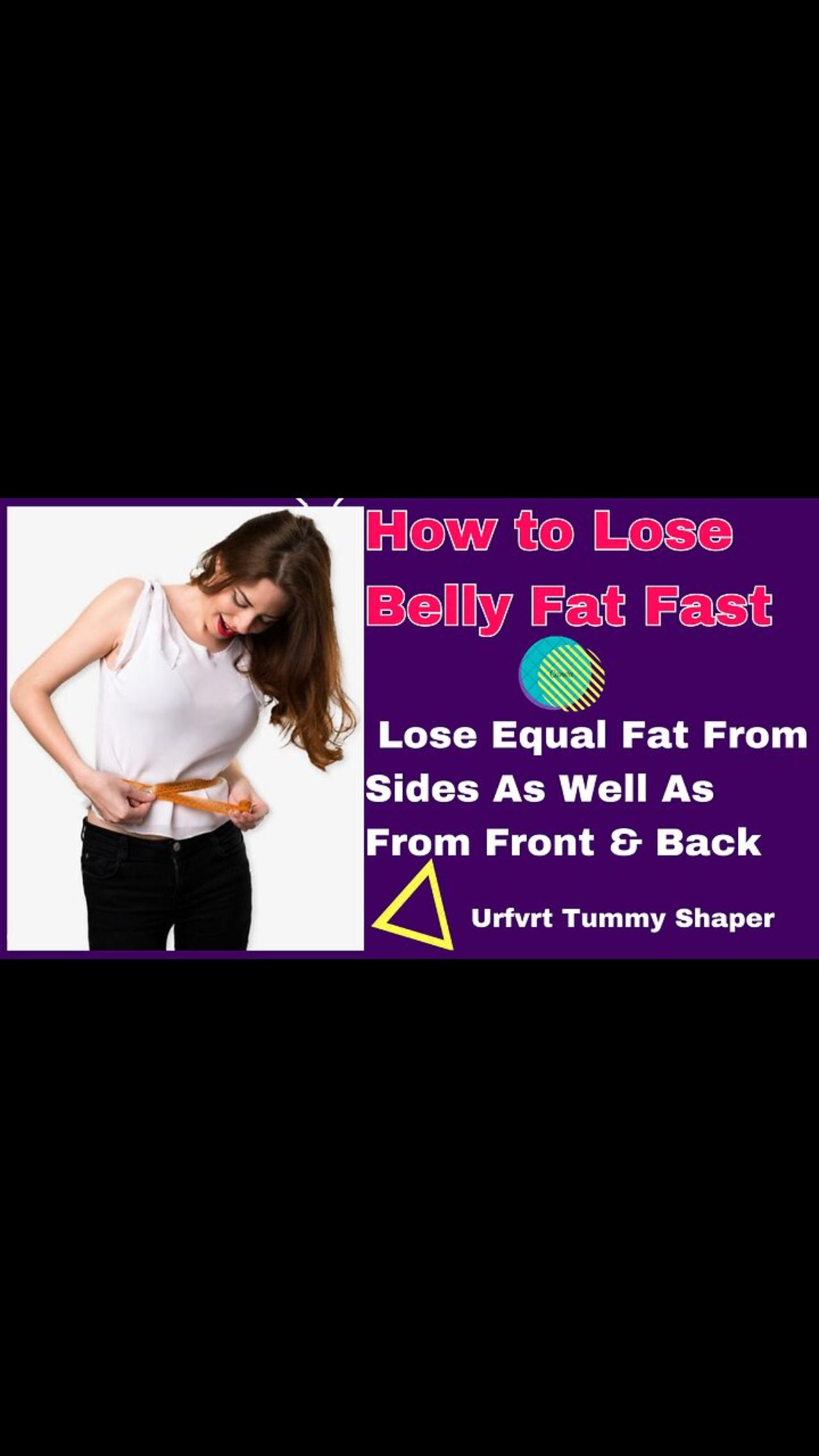 Lose Equal Fat From Sides As Well As From Front - One News Page VIDEO
