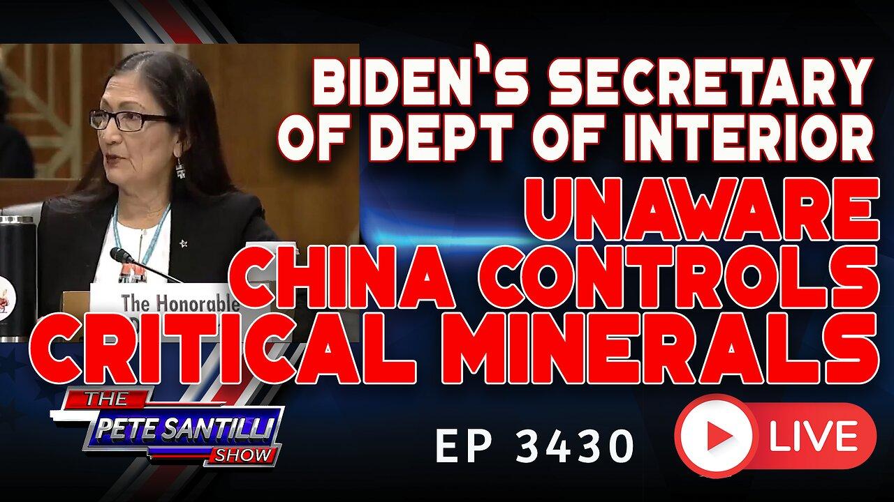 BIDEN'S SECRETARY DEPT OF INTERIOR - - One News Page VIDEO