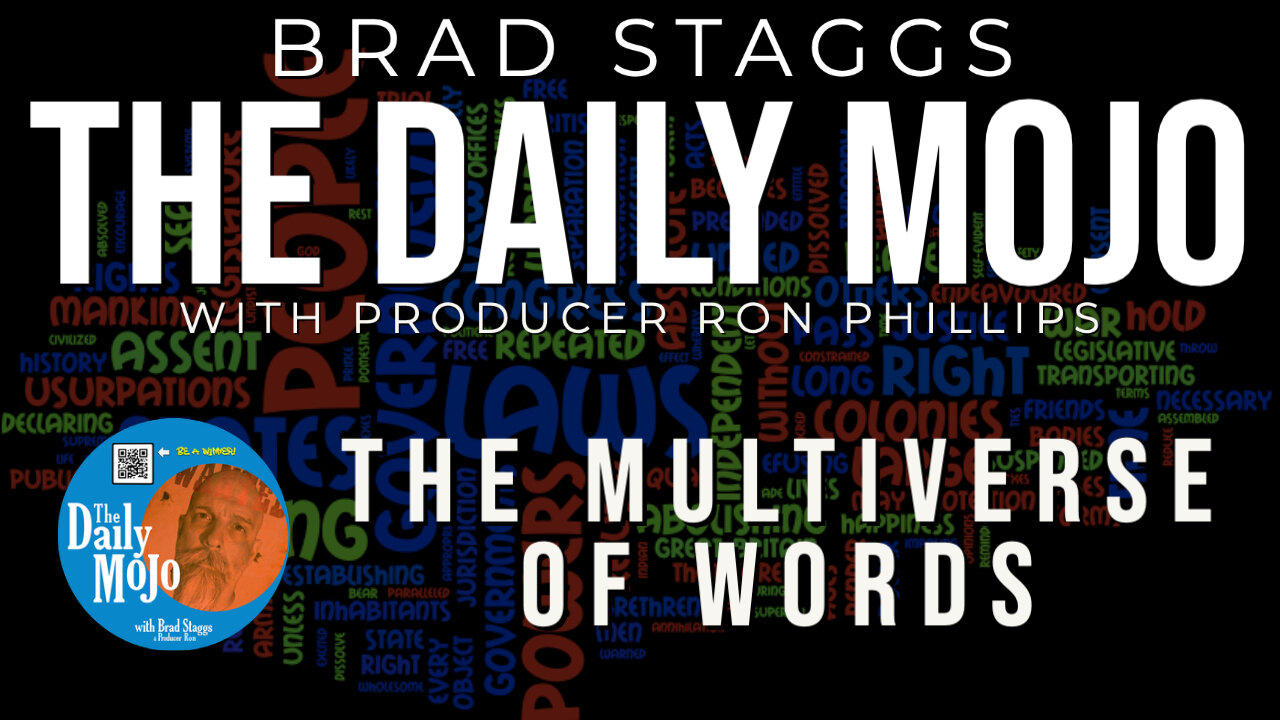 LIVE: The Multiverse Of Words - The Daily Mojo - One News Page VIDEO