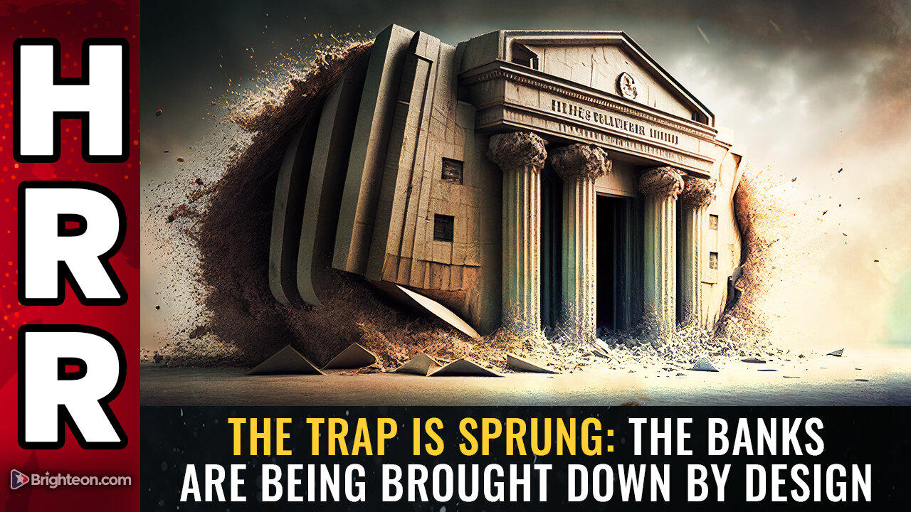 THE TRAP IS SPRUNG: The banks are being brought - One News Page VIDEO