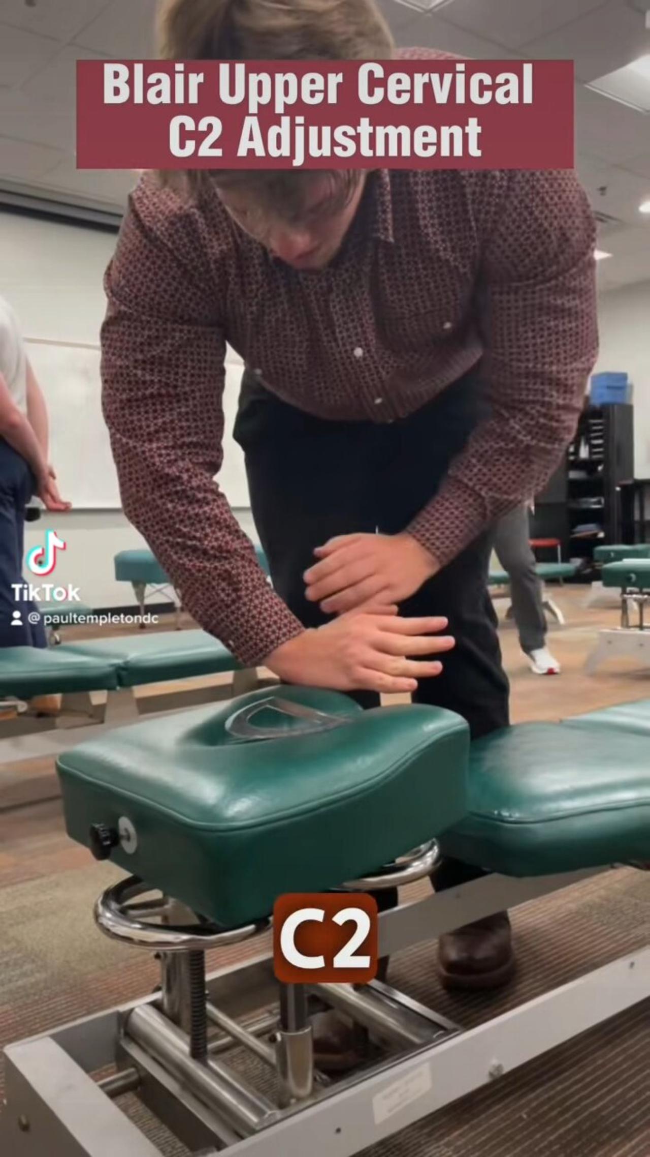 C2 BLAIR UPPER CERVICAL ADJUSTMENT 🦴 - One News Page VIDEO