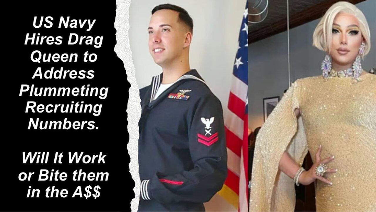 Your Thoughts on US Navy Hiring Drag Queen to - One News Page VIDEO