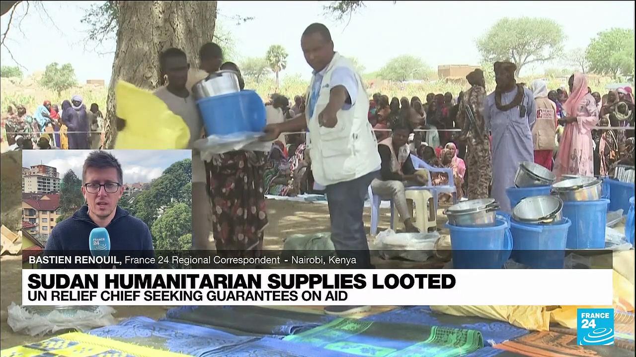 Sudan humanitarian supplies looted: UN relief - One News Page VIDEO