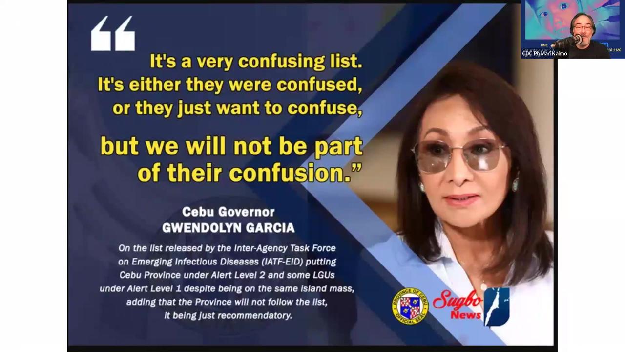 Statement of Cebu Gov. Gwendolyn Garcia - One News Page VIDEO