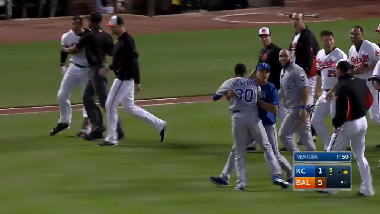 Baseball Most Bloodly Fights! - One News Page VIDEO