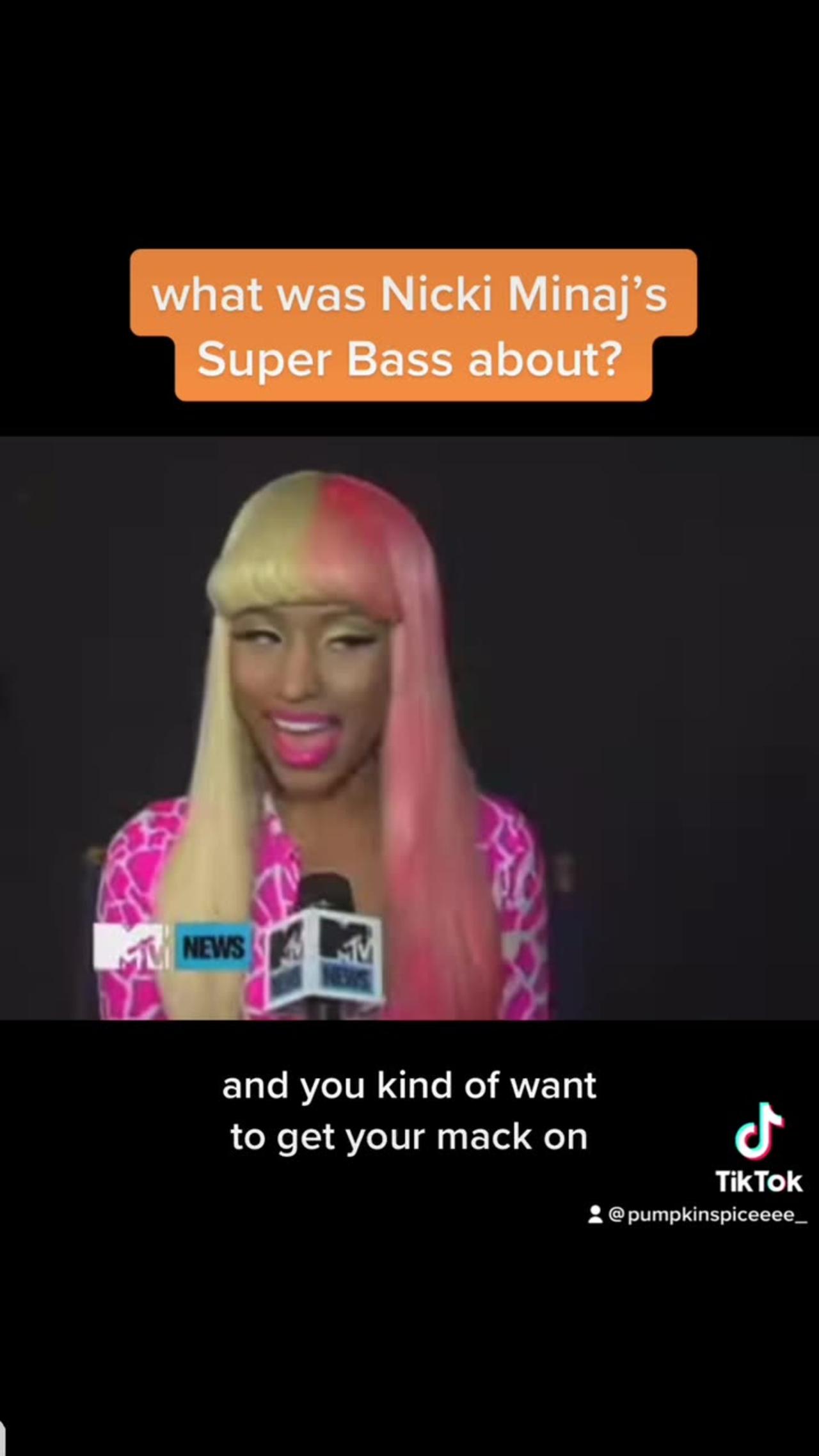 what was Nicki Minaj’s Super Bass about? - One News Page VIDEO