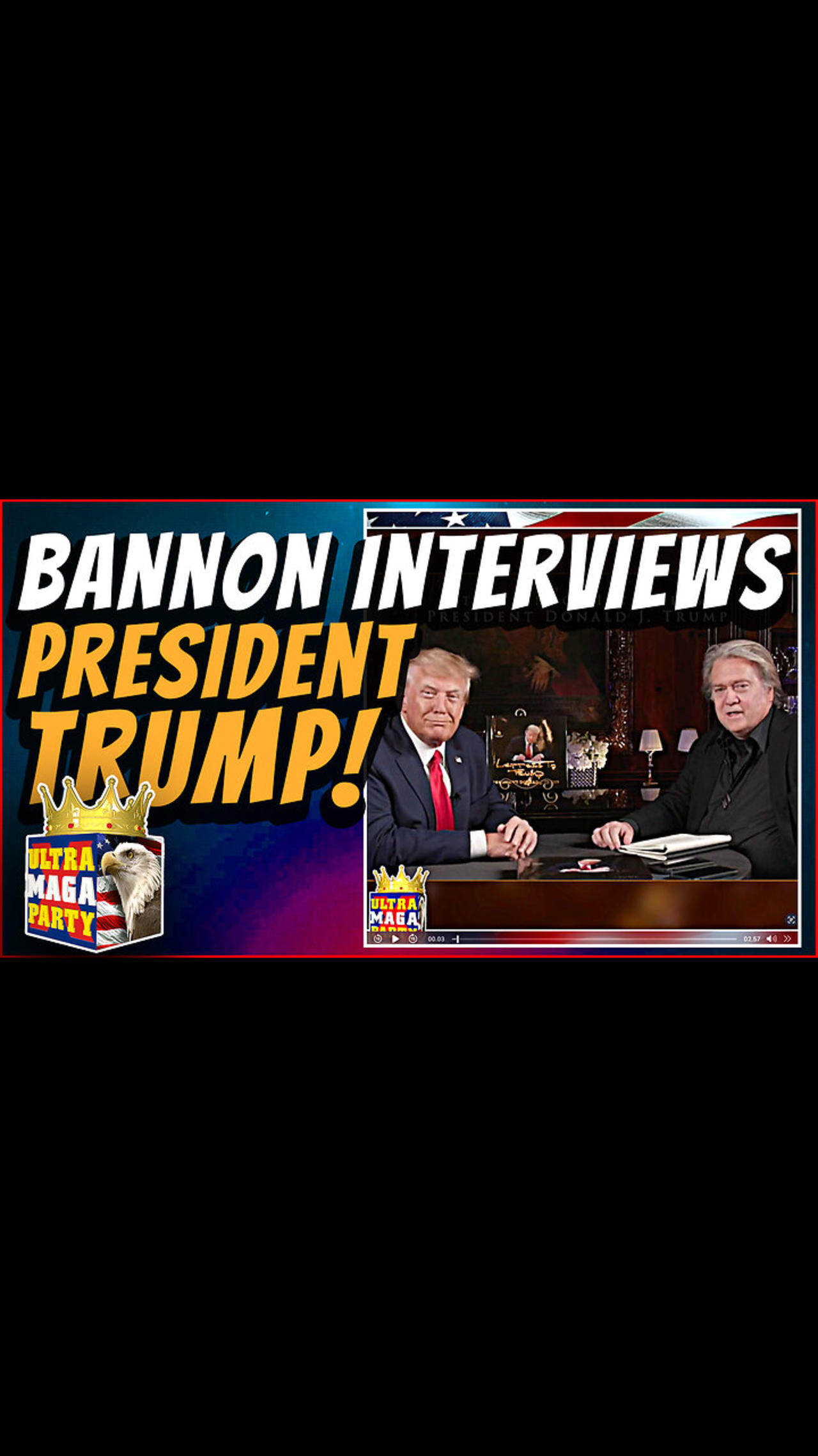 Steve Bannon interviews President Trump - One News Page VIDEO