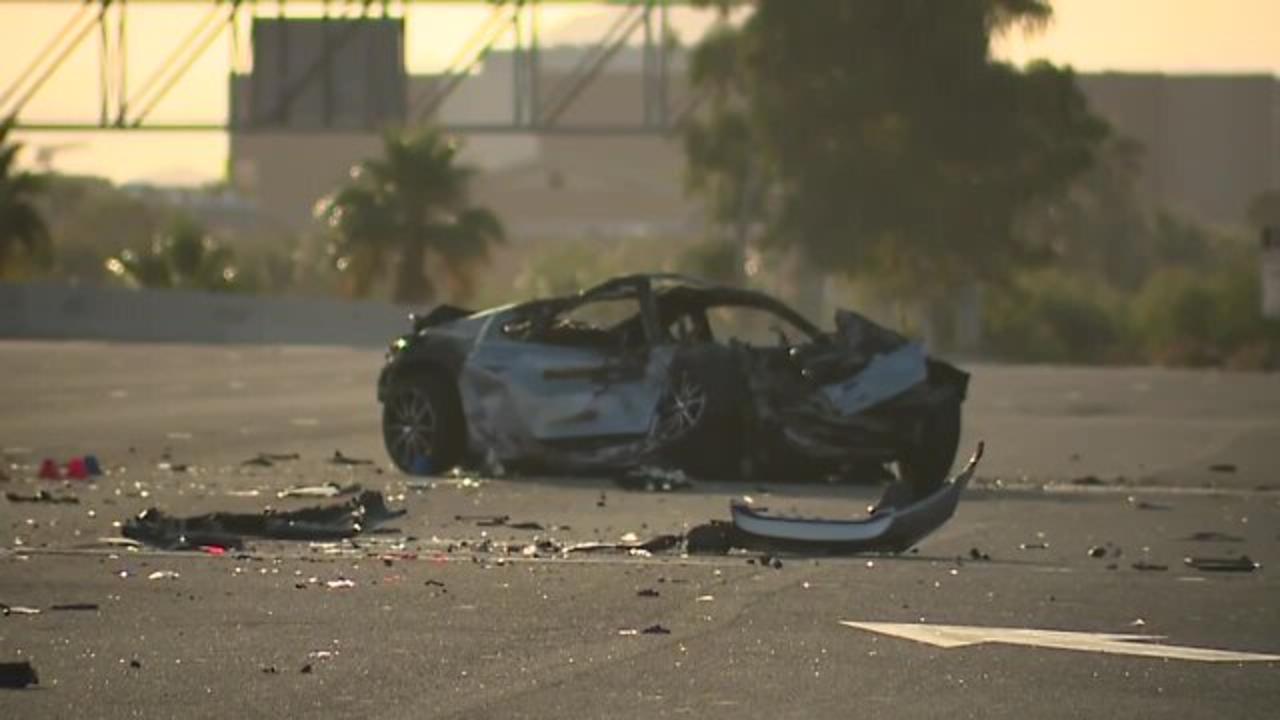 Two Dead In Fiery Wrong Way Crash On I 10 Near One News Page Video