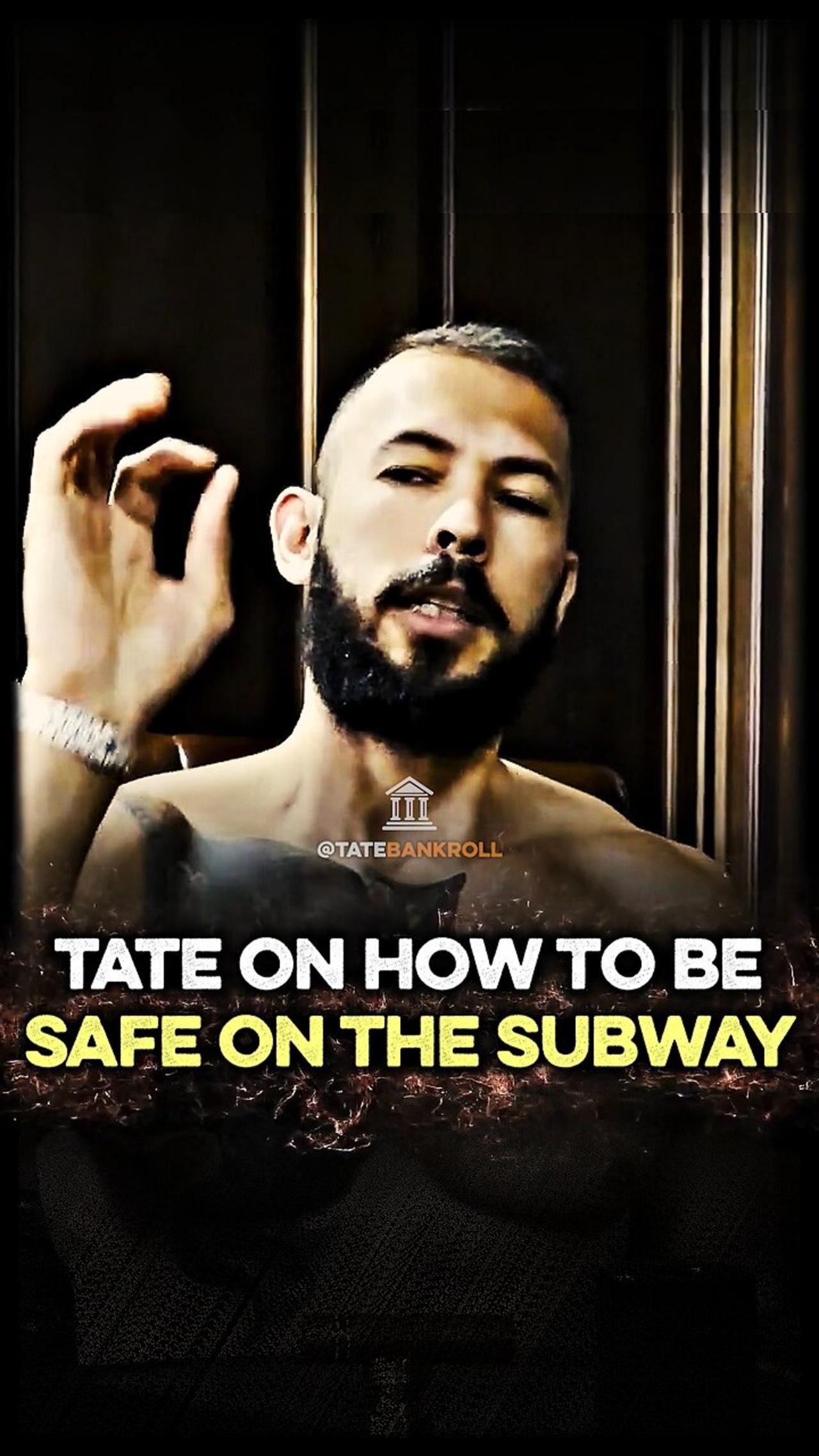 TATE on How to be SAFE on SUBWAY - One News Page VIDEO