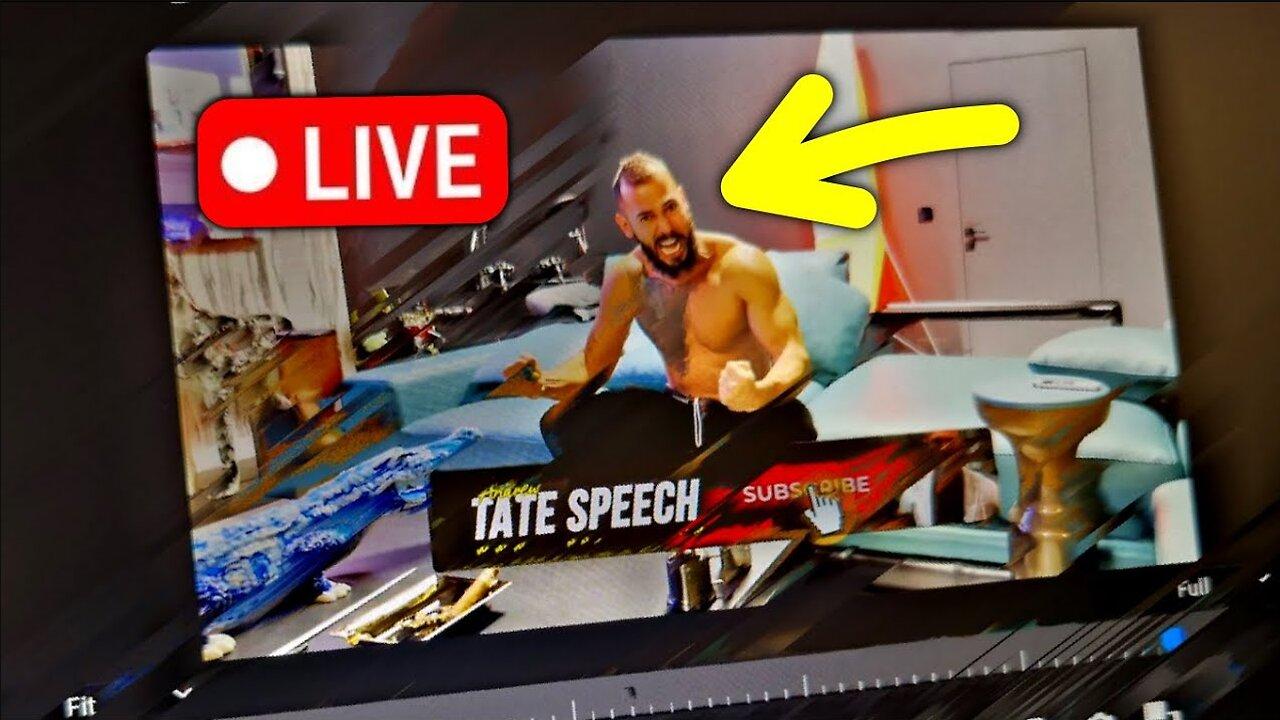 Andrew Tate NEW Livestream SOON (LEAKED) - One News Page VIDEO
