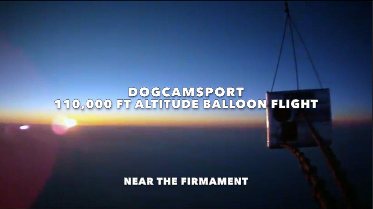 DogCamSport 110,000 ft. Altitude Balloon Flight - One News Page VIDEO