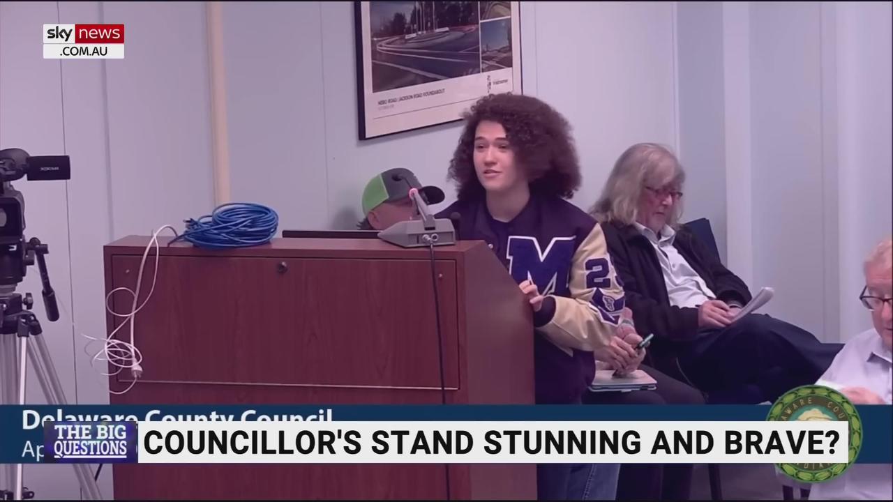 Councilman Ryan Webb Transitions to a Lesbian - One News Page VIDEO