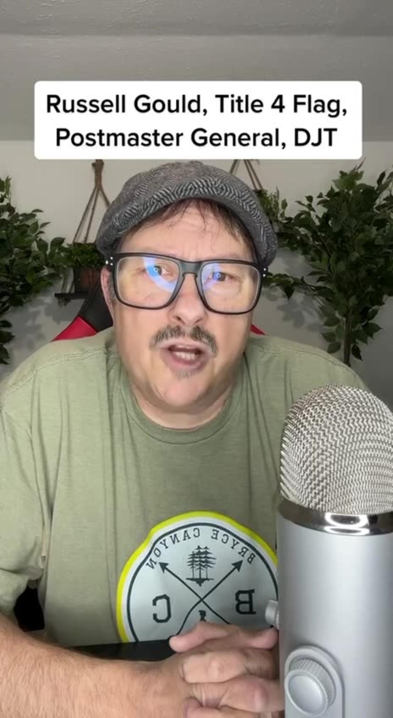 Russell Gould, Title 4 Flag, Postmaster General - One News Page VIDEO