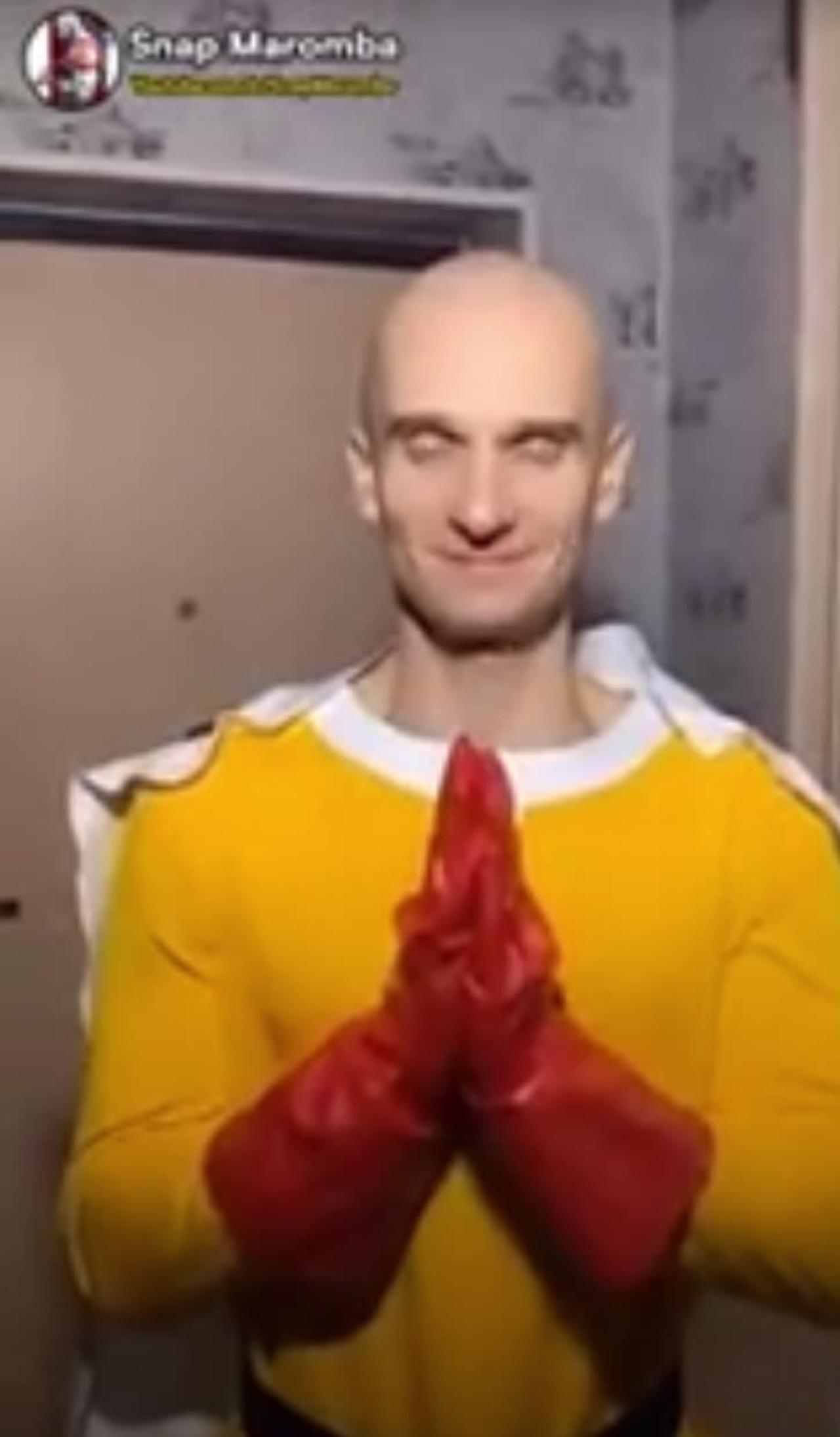 Snap Maromba being Saitama - One News Page VIDEO