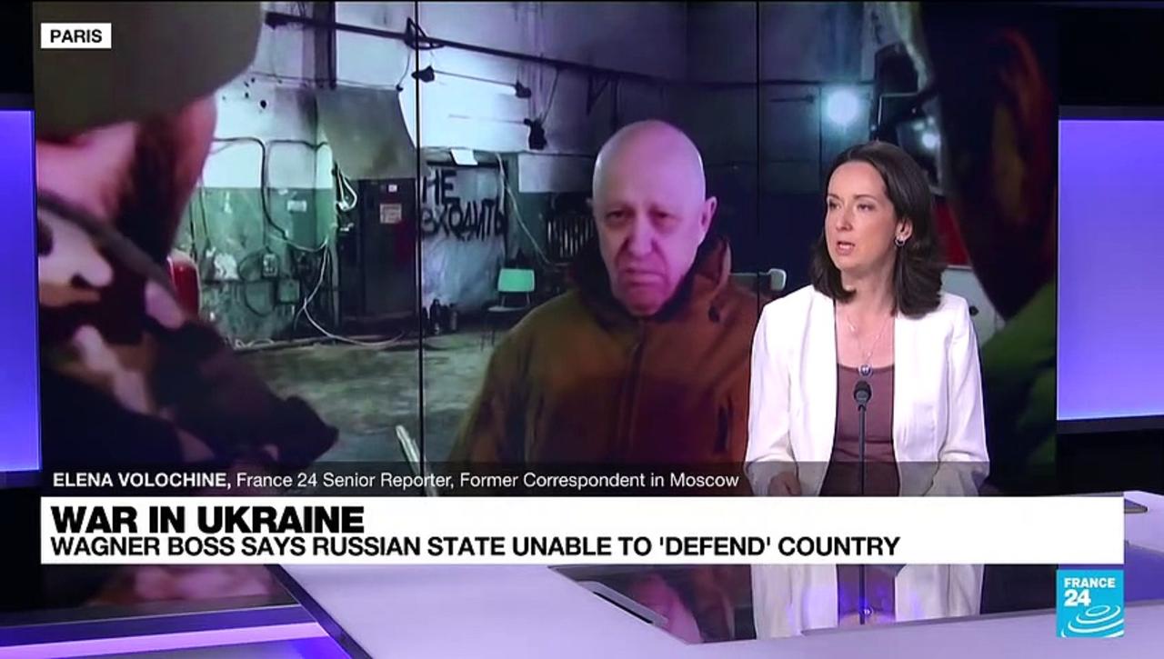 Wagner boss makes cryptic but profane remark - One News Page VIDEO