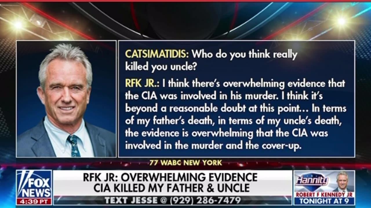 RFK Jr calls out CIA & Dems silence him - One News Page VIDEO