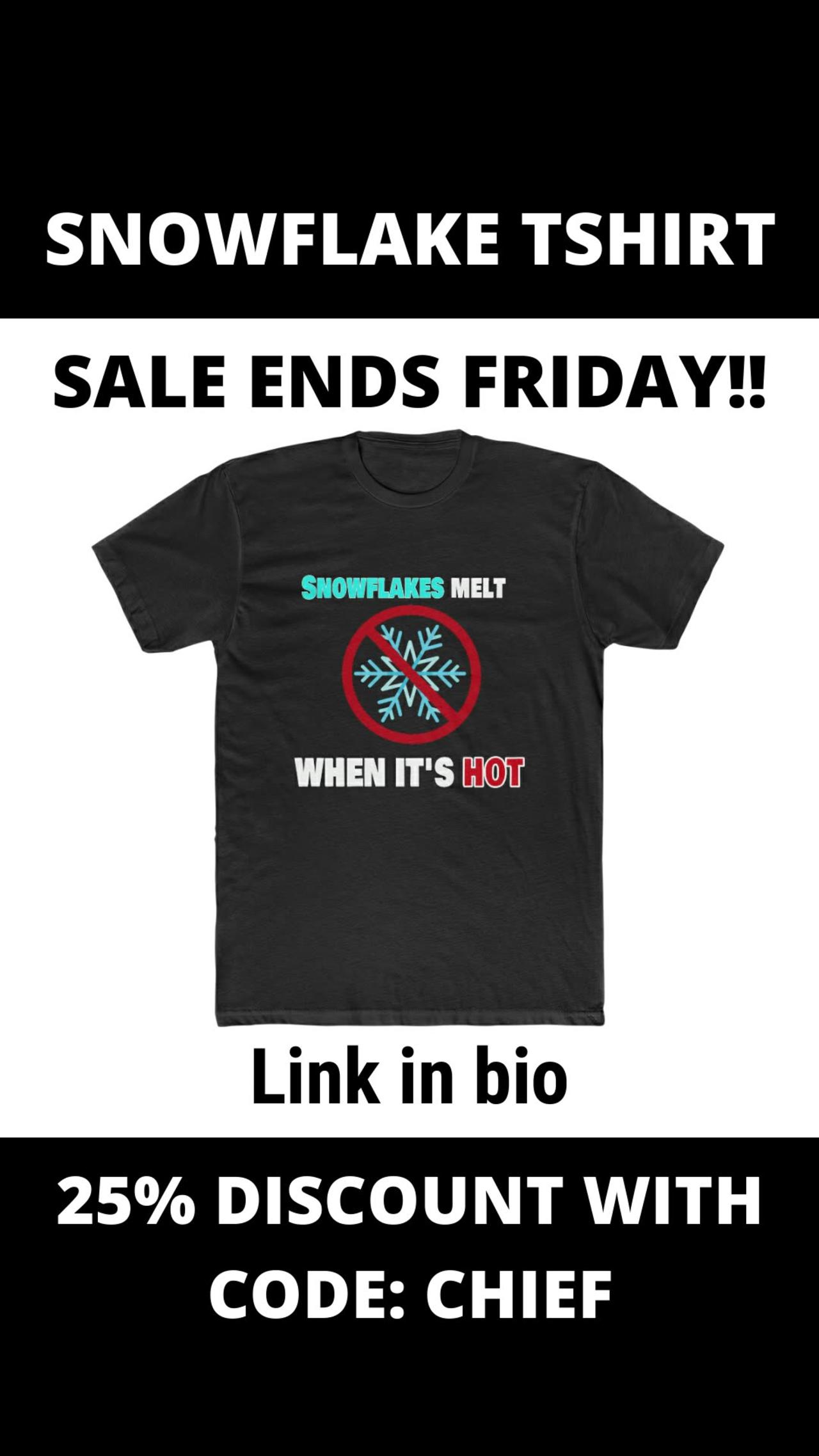 SNOWFLAKE TSHIRT - One News Page VIDEO