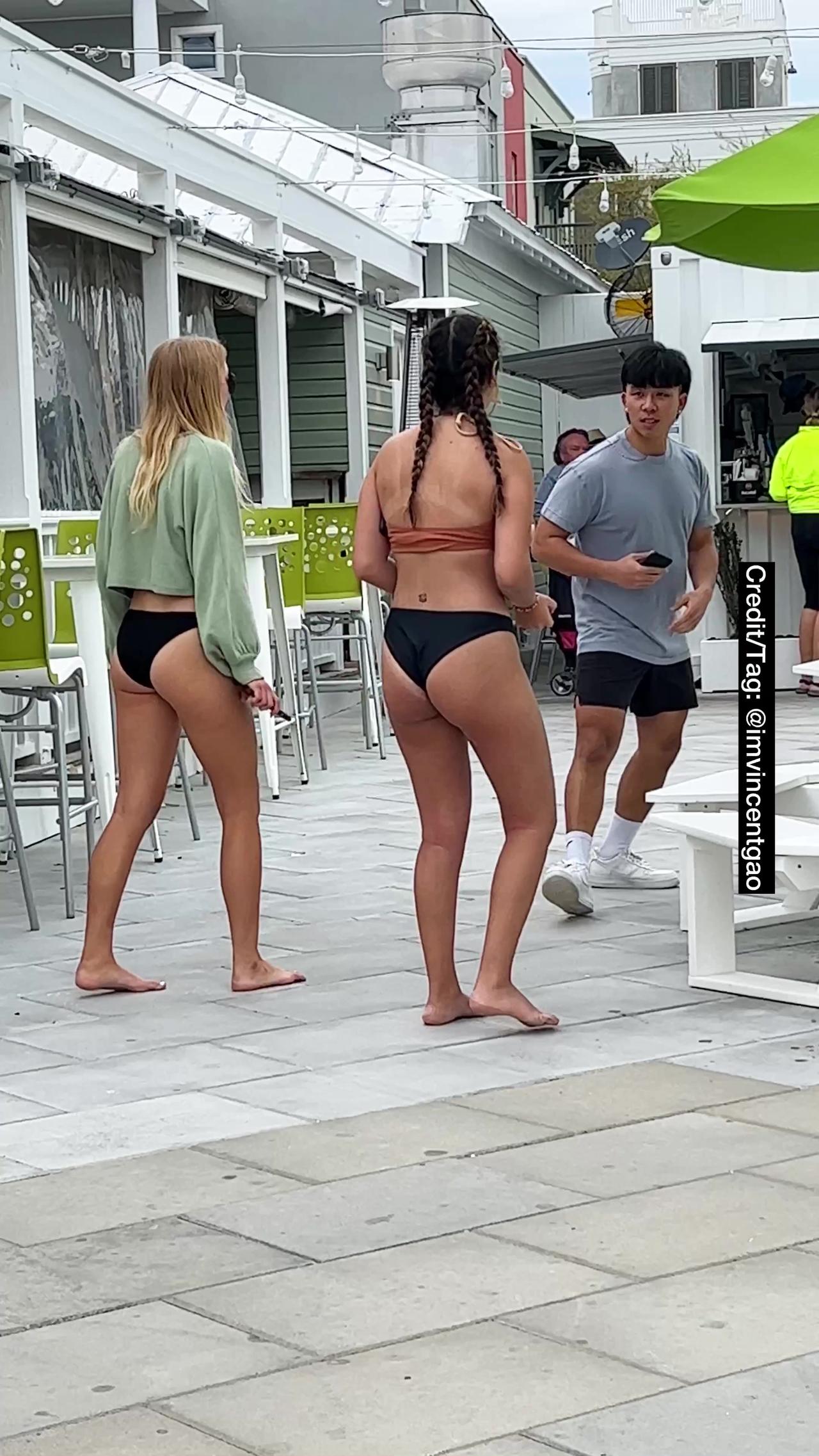 Two Girls Dancing With Vincent Gao On Table - One News Page VIDEO