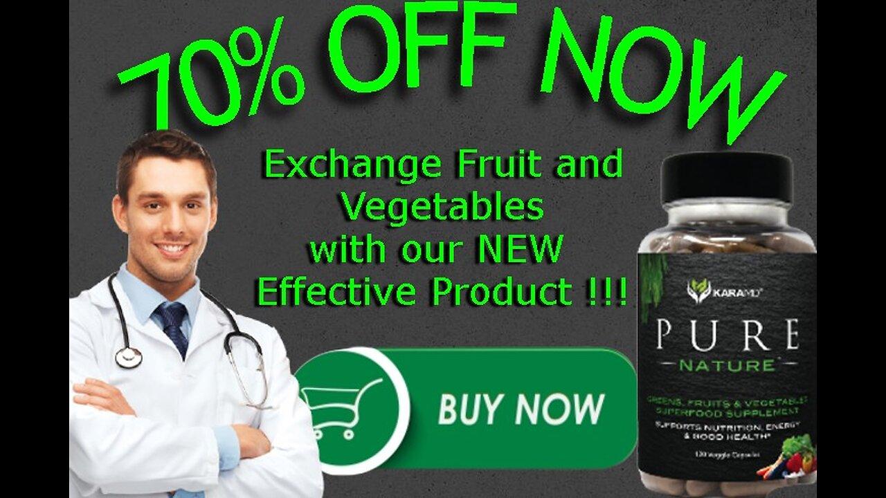 PURE NATURE REVIEW (FRUITS & VEGGIES IN A - One News Page VIDEO