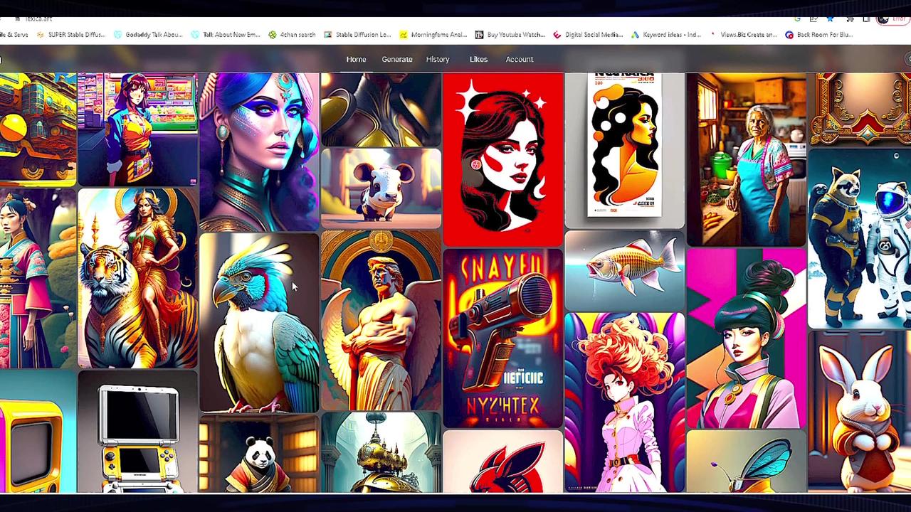 NightCafe Creator: The AI Art Generator That - One News Page VIDEO