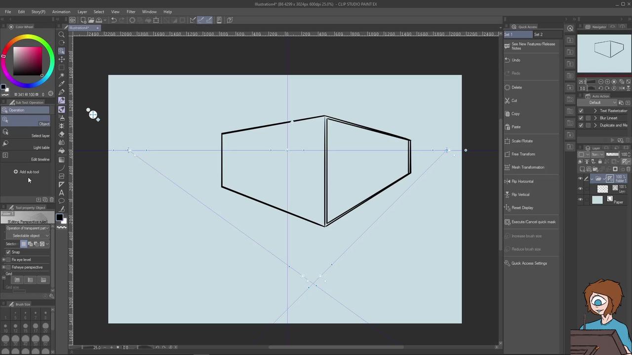 [csp] Drawing Straight Lines Using Grids And One News Page Video