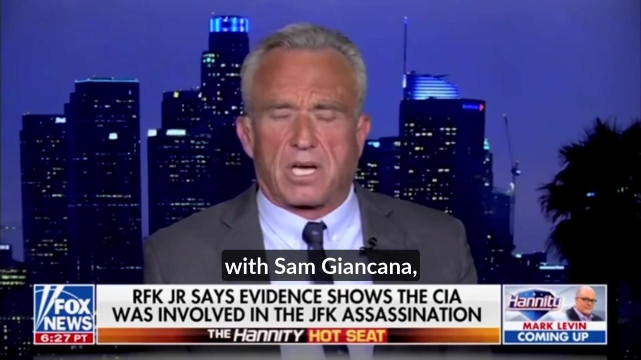 Robert Kennedy Jr Stands Up To The CIA About - One News Page VIDEO