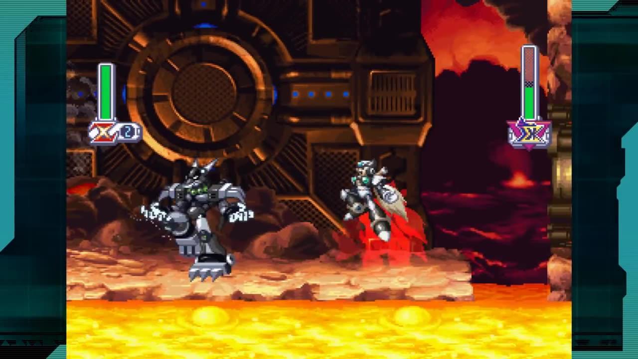 Megaman X4 Black Zero vs Black Magma Dragoon - One News Page VIDEO