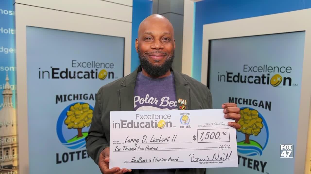 Excellence In Education - Larry D. Lambert II - - One News Page VIDEO