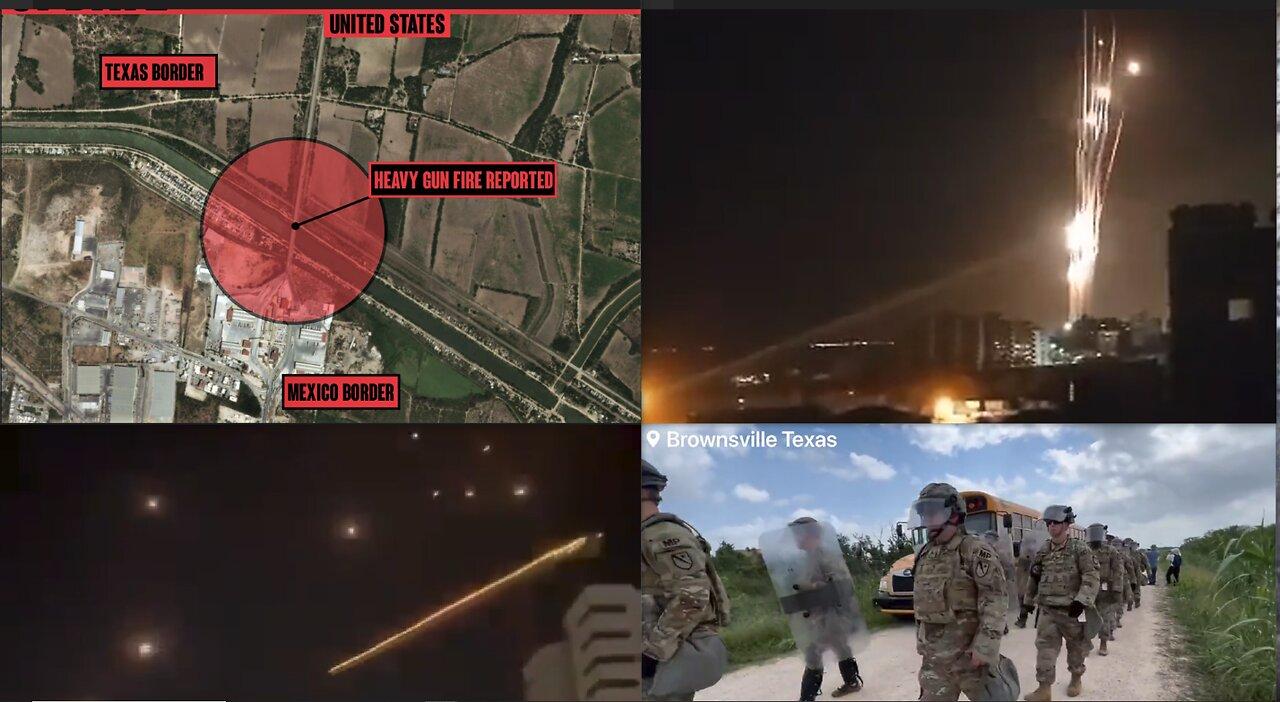 HEAVY GUNFIRE AT US/MEXICO BORDER & LOSS OF - One News Page VIDEO