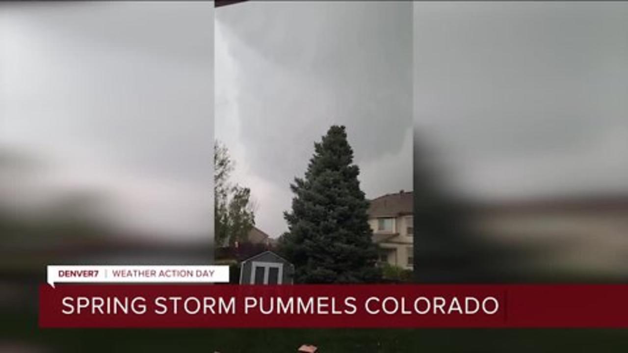 Spring storm pummels Colorado - One News Page VIDEO