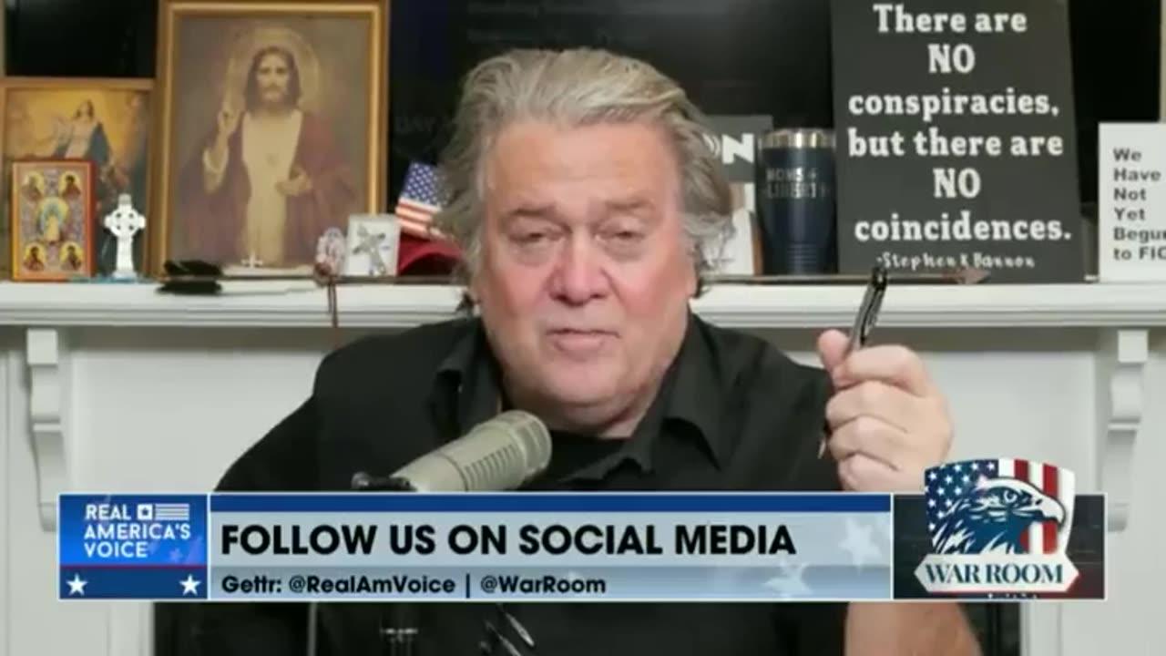 Bannon Swatted During Thursday Broadcast - One News Page VIDEO