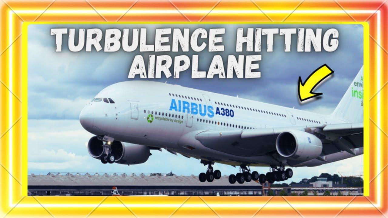 Turbulence Hitting Airplane | Aircraft Nearly - One News Page VIDEO