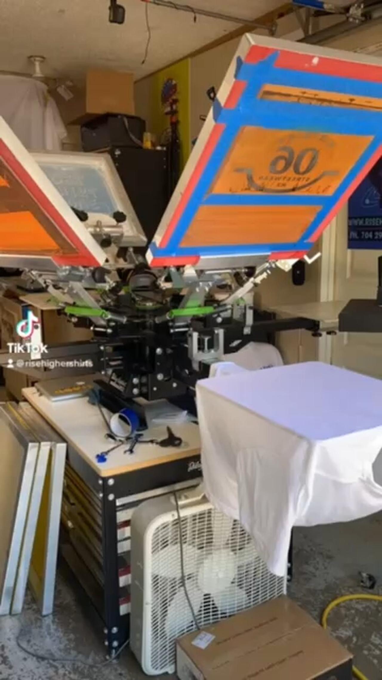 Screen Printing - One News Page VIDEO
