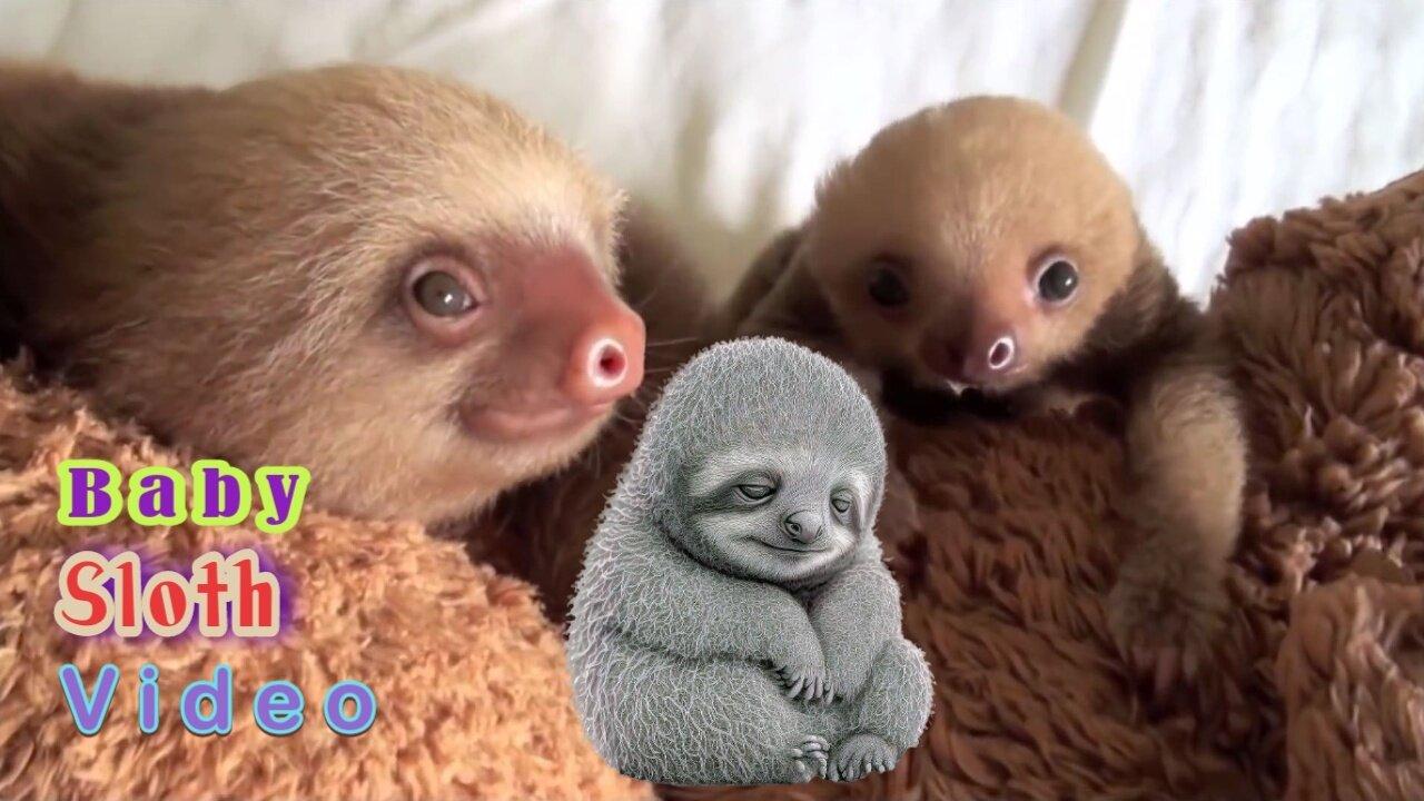 Baby Sloths Being Sloths - FUNNIEST Compilation - One News Page VIDEO