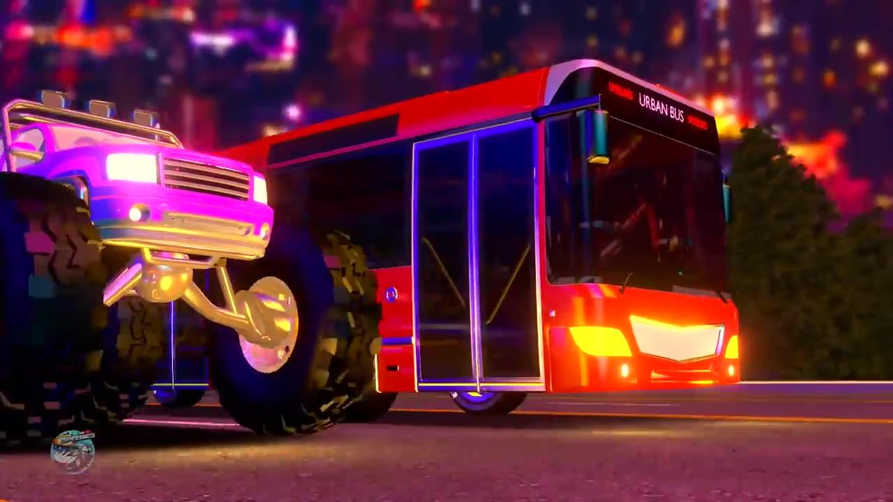 Wheels On The Bus Street Vehicles Nursery Rhyme - One News Page VIDEO