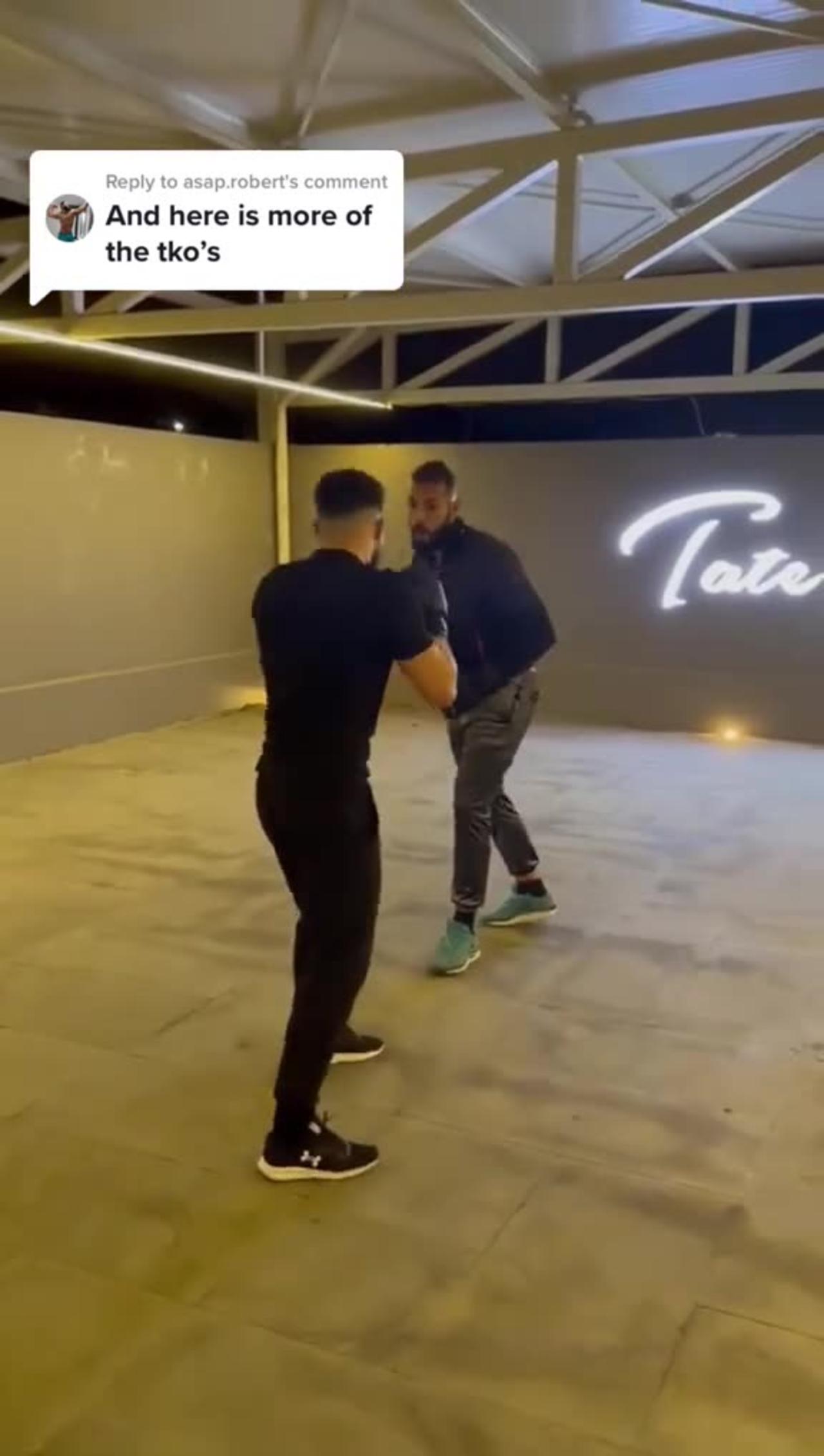 Andrew Tate Boxing Fan After Jail Full Fight - One News Page VIDEO