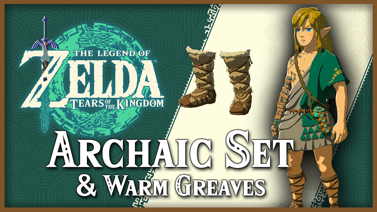 Zelda Tears of the Kingdom Archaic Legwear, - One News Page VIDEO