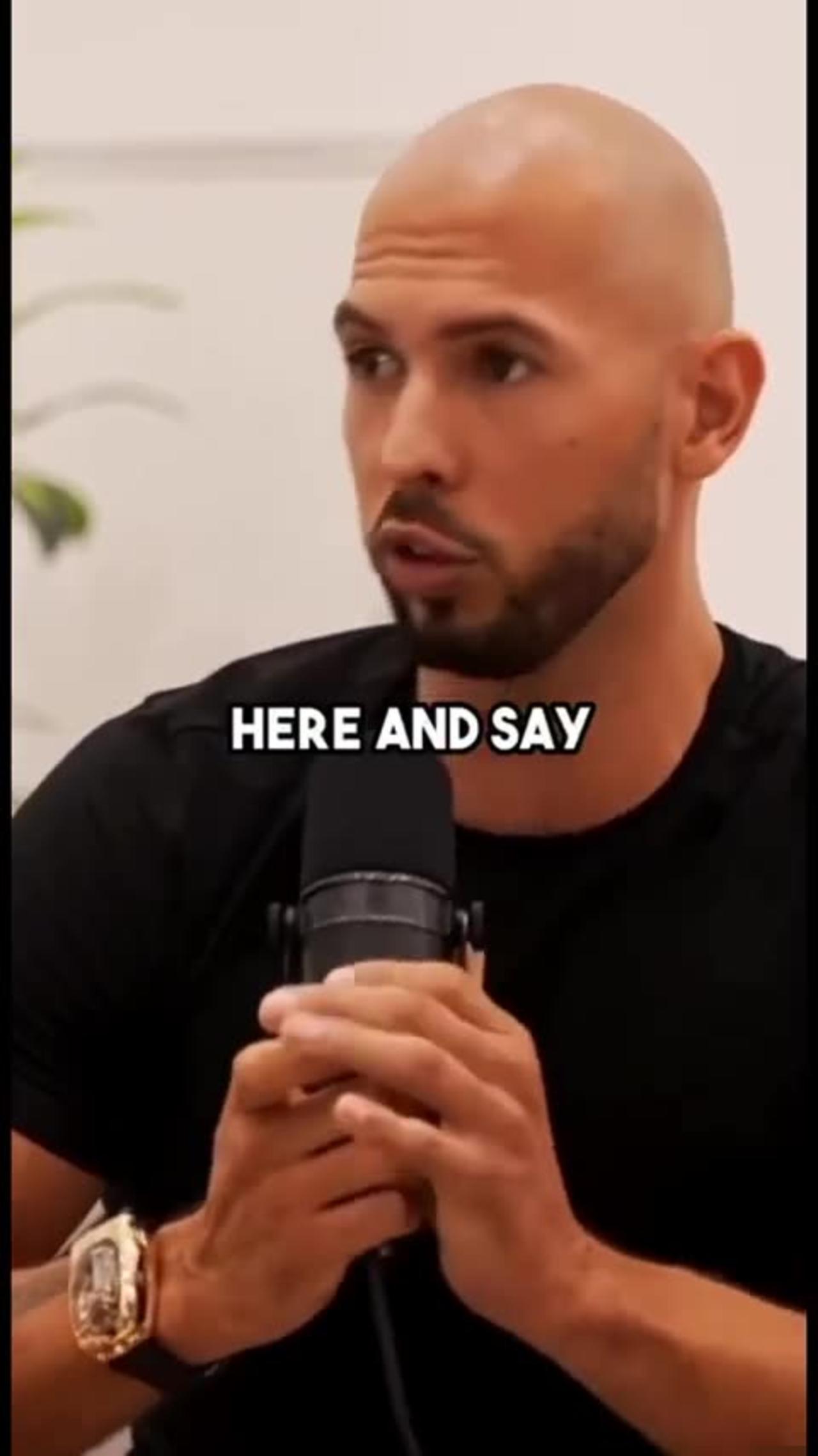 Andrew Tate Explains How To Build More GENUINE - One News Page VIDEO