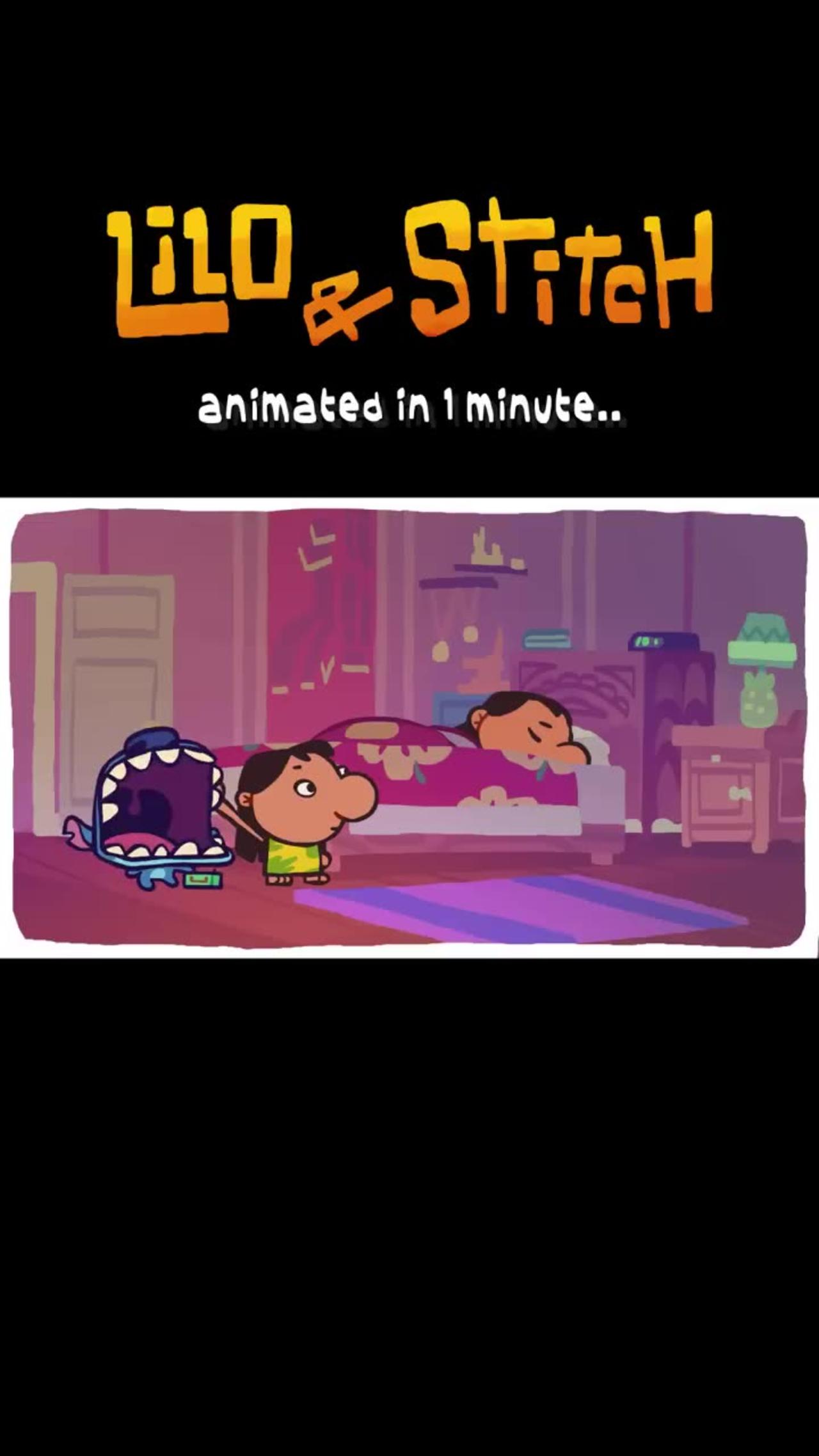 Lilo & Stitch in ONE MINUTE - One News Page VIDEO