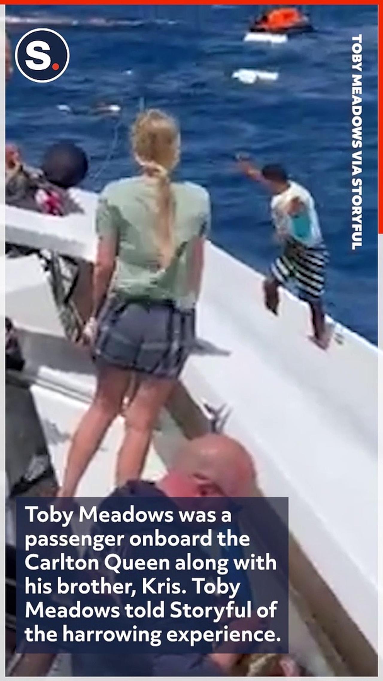 Carlton Queen Passengers 'Thrown Overboard' and - One News Page VIDEO