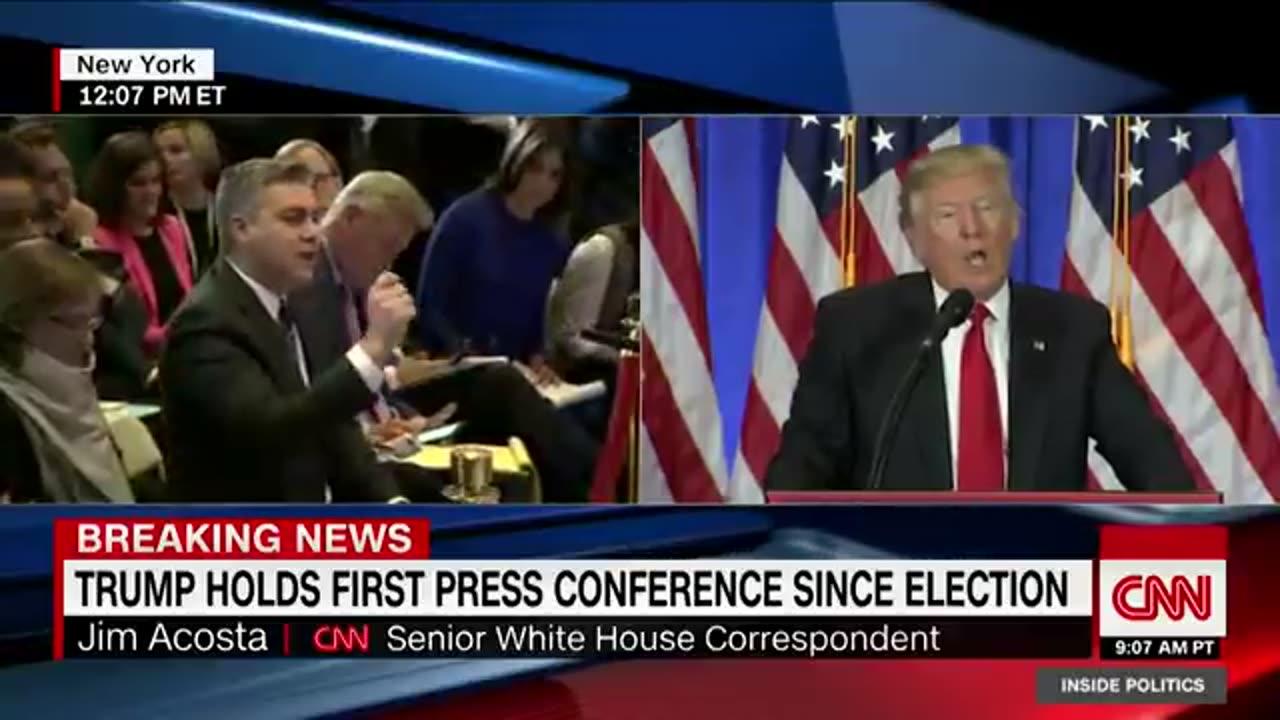 Donald Trump shuts down CNN reporter- - One News Page VIDEO