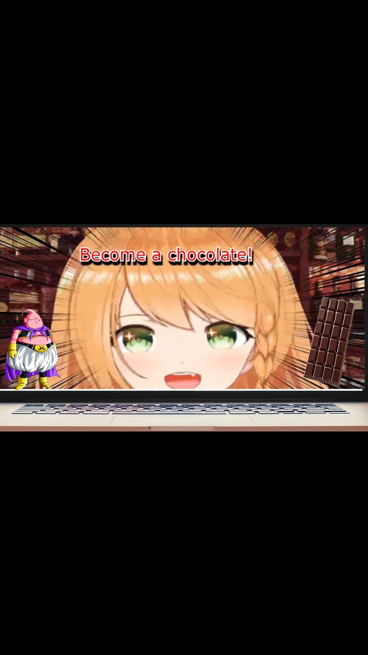 vtuber Elena Yunagi saying chocolate while - One News Page VIDEO
